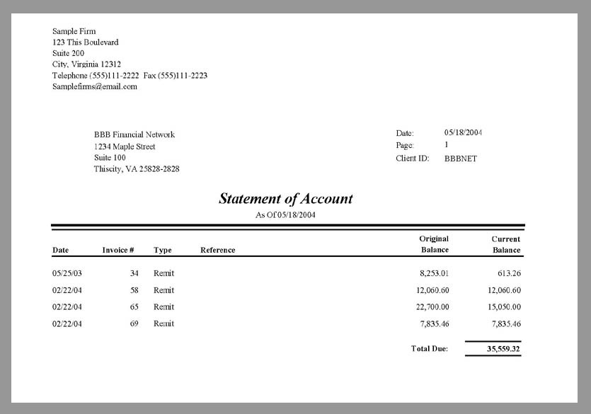 Statement Of Account Report Sample statement-of-account-report-sample